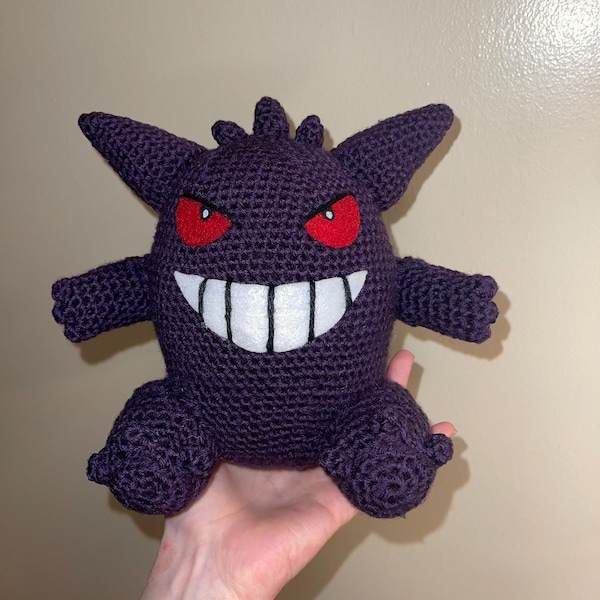 Gastly, Haunter & Gengar Crochet Pattern Bundle - PDF File - Etsy