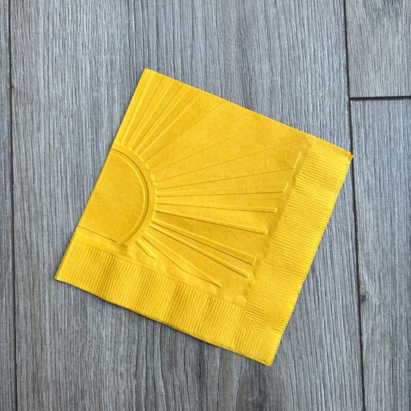 Sun Rays - All Occasion - Embossed Napkin - Wedding - Bridal Shower ...