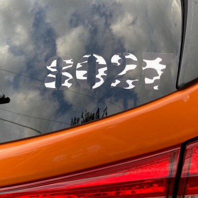 Vermont Long Train Stickers Vermont Digital Printed Bumper Decal Hiking ...