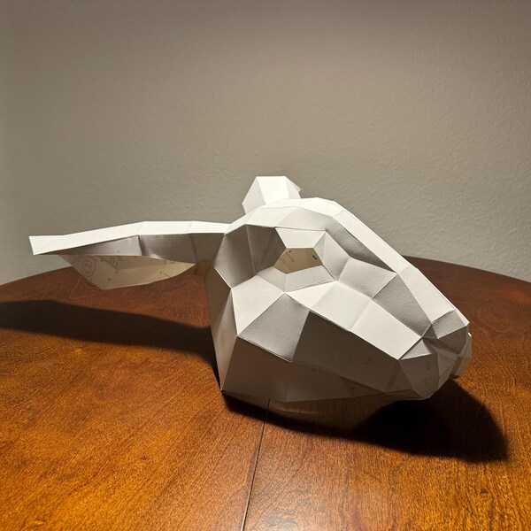 Moon Face Papercraft, Download and Make Paper Moon, Printable DIY Pdf ...