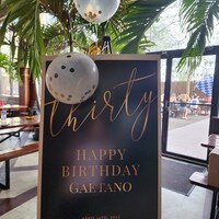 Gold Foil 30th Birthday Welcome Sign, Simple 30th Black and Gold Poster ...