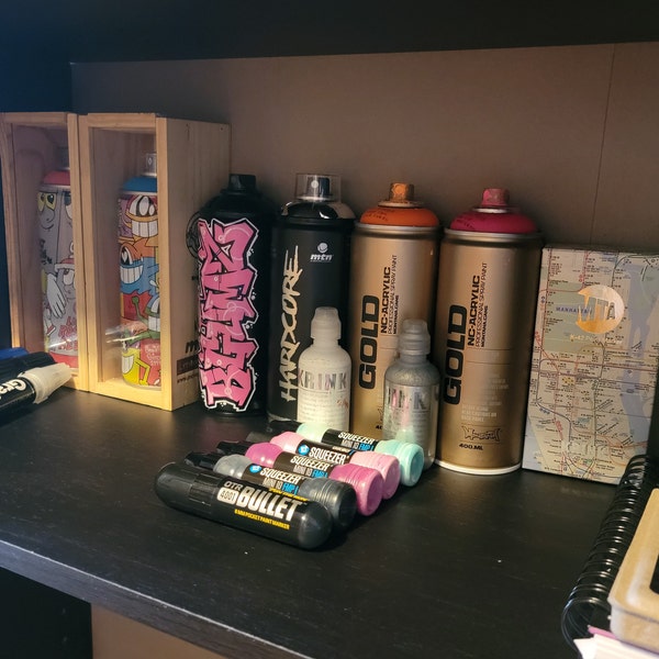 Custom Graffiti Spray Paint Can Name Letters Personalized Street Art ...