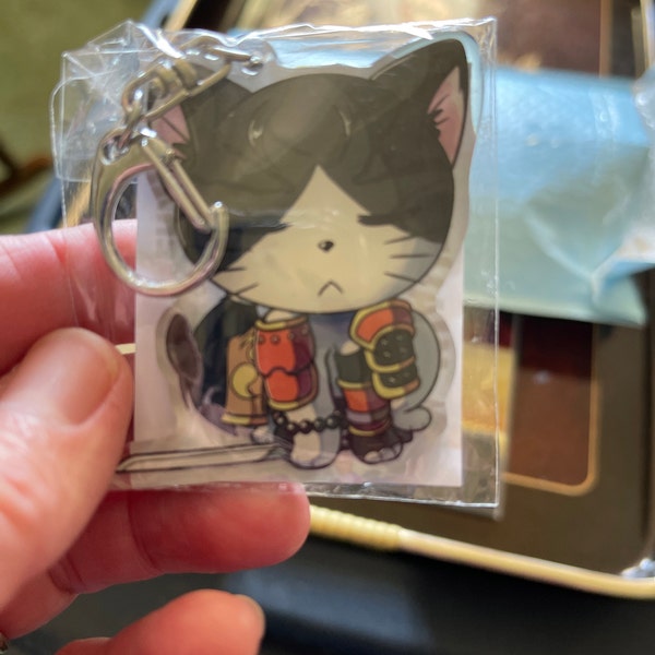 Soul Catibur Kitty Keychains! - Etsy