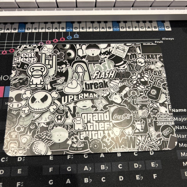 Neon Topographic Map Bicycle Frame Protector Decals, Bike Protection ...