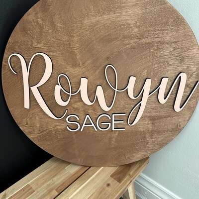 Name Cutouts for Nursery, Wooden Letters, Name Sign, Nursery Letters ...