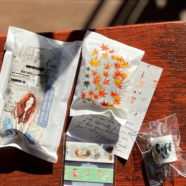 Paper by Pion Kiss-cut Paper Tape Sticker Roll SAMPLES - Etsy