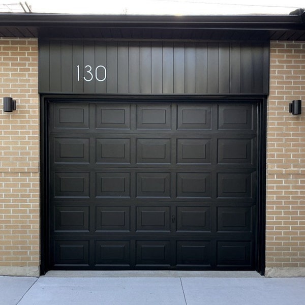 THIN MODERN White House Numbers, 8 Inch, 12 Inch, Front Door Numbers - Etsy