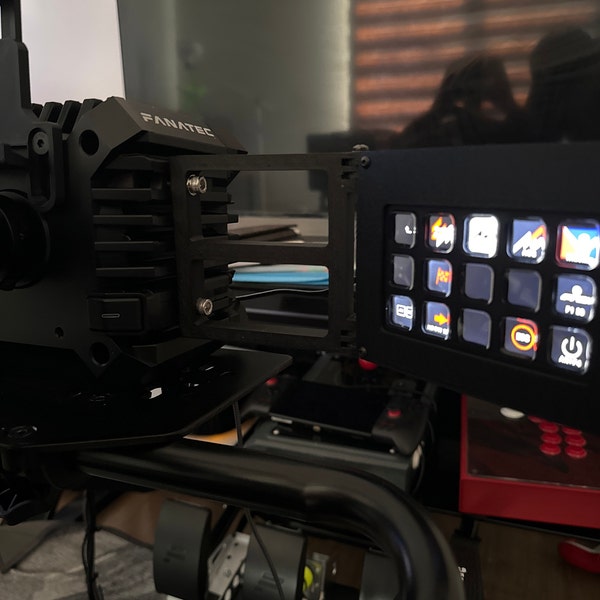 Stream Deck Side Mount for Fanatec Direct Drive Wheelbases. Fits ...