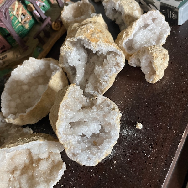 Large 3" Moroccan Break Your Own Geodes Gift Bag - 10 Pack - Whole ...