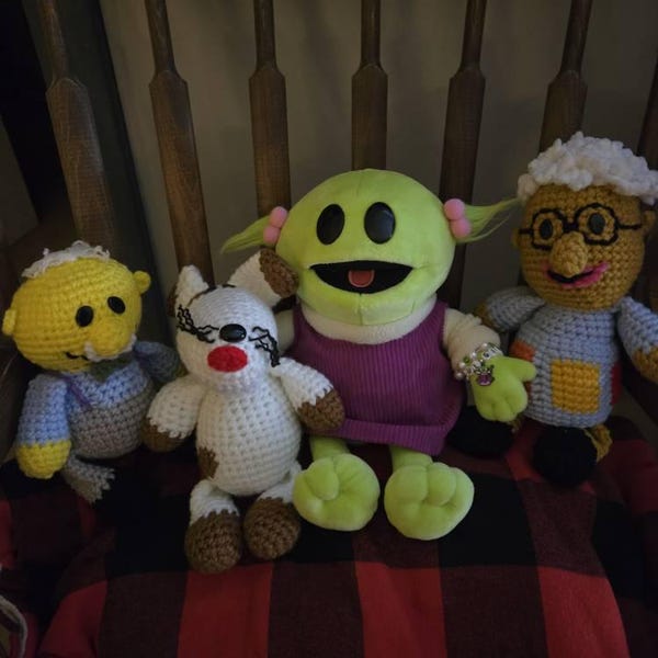 RUSSER, Mona Nanalan Doll, Nanalan Toy, Mona Doll, Crochet Doll - Etsy