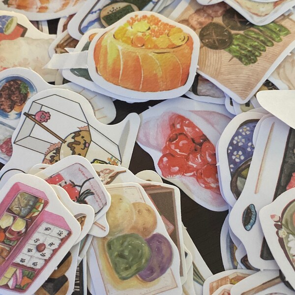 40pc Flake Stickers - Convenience Store! Matcha Forest - Etsy