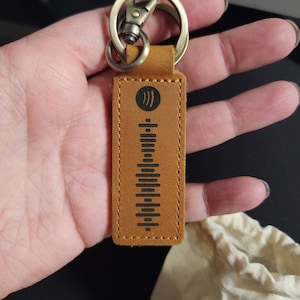 Custom SONG KEYCHAIN, Personalized Scannable Music Keychain, CHRITSMAS ...