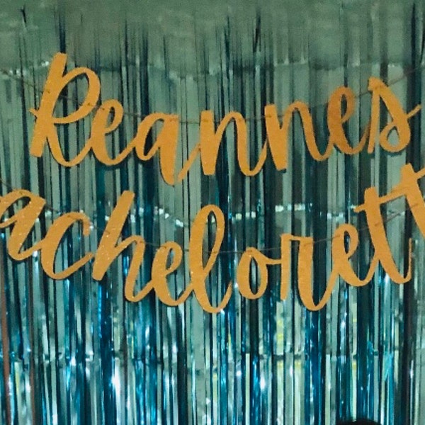 Bachelorette Banner | Bachelorette Party Decorations | Custom ...