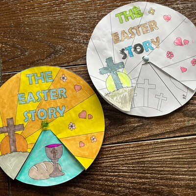 The Easter Story Craft for Kids, Sunday School Craft, Bible Story Craft ...