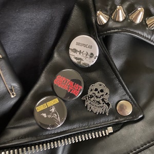 The Clash Pins 1.25 Pinback Buttons - Etsy
