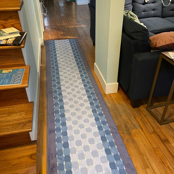 Custom Length Hallway Runner Rug, Slip Resistant, 26 Inch Wide X Your ...