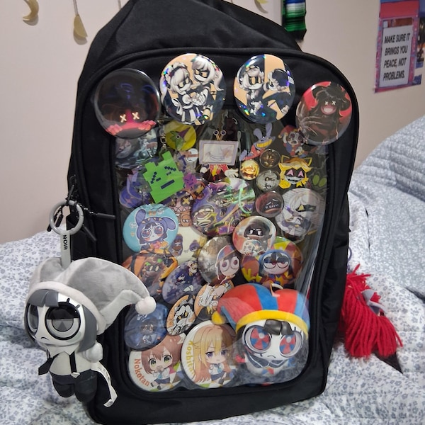 Ita Bag, Pin Display Bag, Ita Backpack, Pin Trading, Window Backpack ...