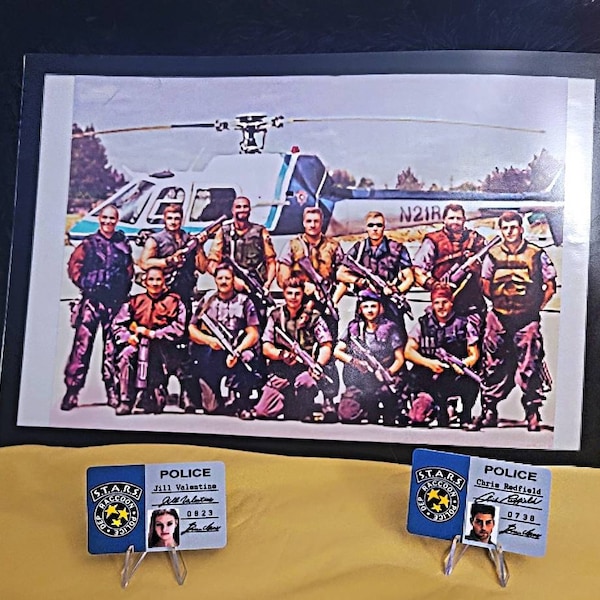 Resident Evil Stars Team Photo - Etsy