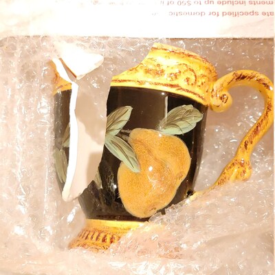 Vintage Mar-crest Daisy and Dot Stoneware Pitcher - Etsy