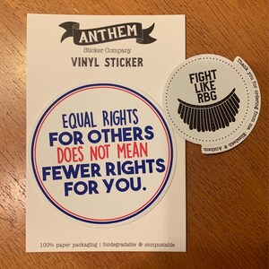 Equal Rights for Others Vinyl Sticker | Etsy