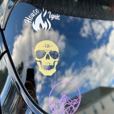 Gideon the Ninth Skull Decal - Etsy