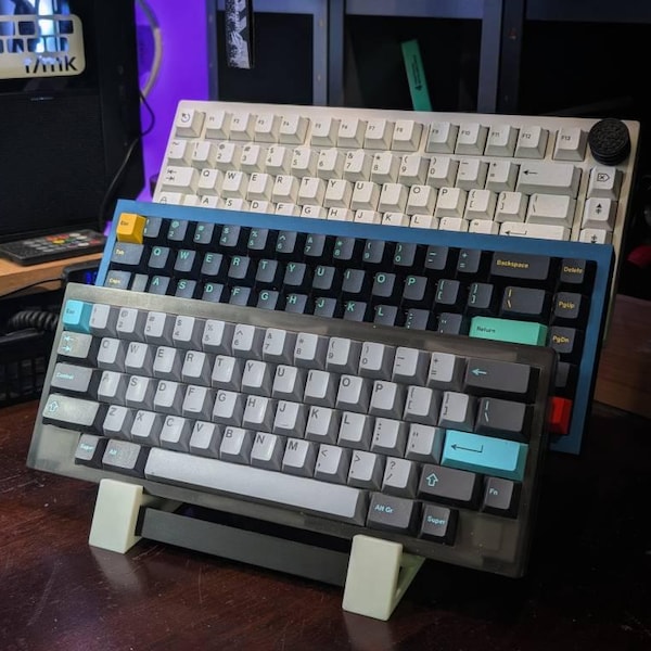 3D Printed Triple Tier Keyboard Display Stands - Etsy