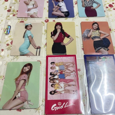 Taeyeon INVU Photocards Orange Version freebies Included - Etsy
