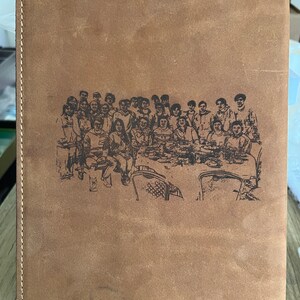 Slenderman Follows Journal Customizable Engraved Journal Leather Bound ...