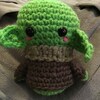 Baby Yoda grogu CROCHET PDF PATTERN english - Etsy