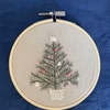Christmas Tree Hand Embroidery Pattern, Beginner Christmas Embroidery ...