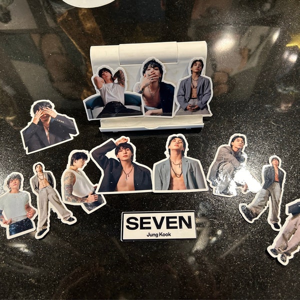 Jungkook Sticker Pack Jung Kook Seven Stickers Jk Stickers Jungkook Abs ...