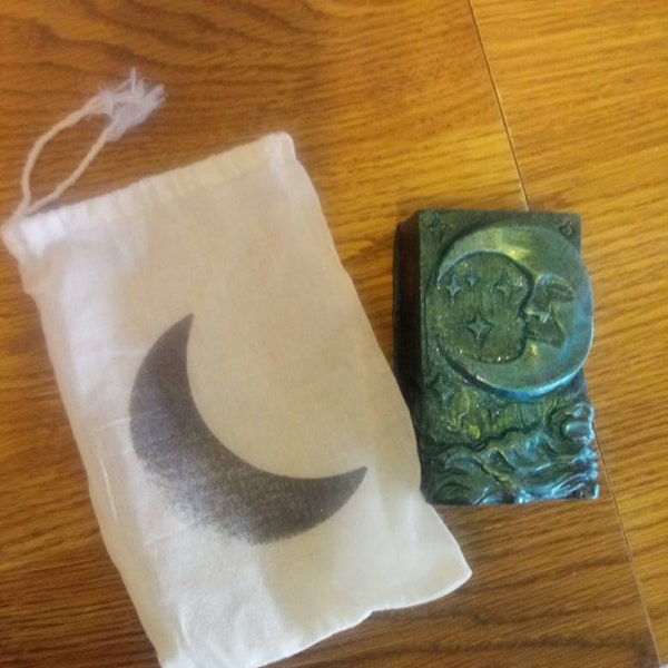 Blue Moon Soap - Shea Butter Natural Soap Ritual Oil Witchcraft Magick ...