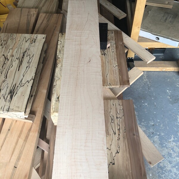 3/4 X 12 X 45 Sappy Black Walnut WIDE Wood Lumber great for Woodworking ...