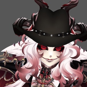 HQ Pastel RGB Cowboy Hat Vtuber Asset Bundle, Vtuber Accessory, Un ...