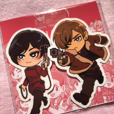 BIOHAZARD 4 FANMADE Mini Sticker Pack バイオハザード 4 ミニーステッカーパック - Etsy