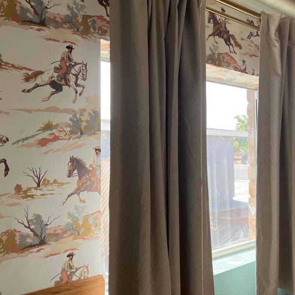 Old West Cowboy Adventure Wallpaper - Removable Wild Western Wall Mural ...