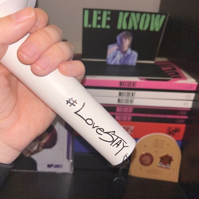 SKZ Stray Kids Lightstick Decal Sticker Love Stay - Etsy UK