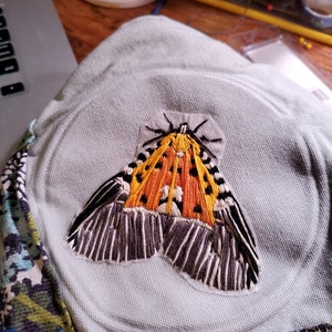 PDF Green Cicada Embroidery Pattern and Instructions Downloadable ...