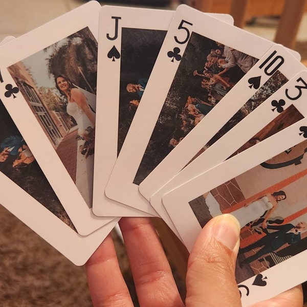 Custom Playing Cards, Personalized Photo Album Alternative, Family ...