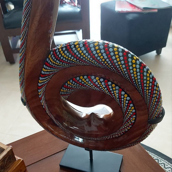 Spiral Didgeridoo Instrument , Travel Didgeridoo Small Digeridoo Didge ...