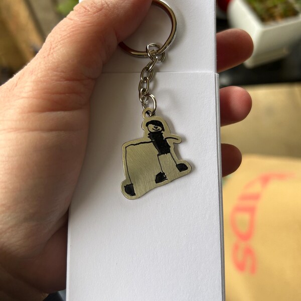 Personal Heartbeat Keychain, Cardiogram Keychain, Custom Heart Beat ...