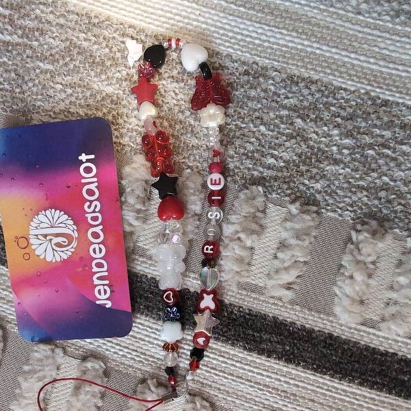 Customized Phone Chain, Personalized Phone Chain, Make Your Own Phone ...