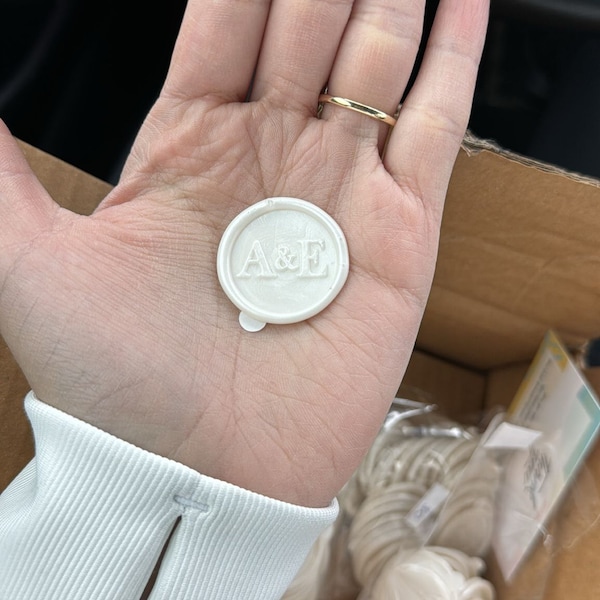 Logo Wax Seals,custom Wax Seals, Handmade Wax Seal Sticker,initial Wax ...