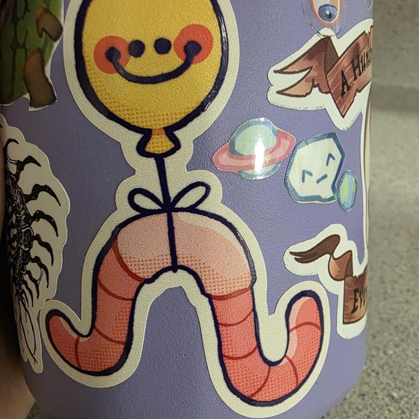 Party Bugs Sticker Series - Clowncore Waterproof Vinyl Stickers - Etsy