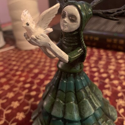 Creepy Witch Sculptures Halloween Decoration Nightmare Witch - Etsy