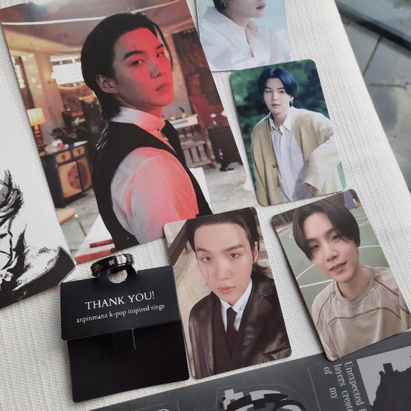 Agustd D-DAY Spinning Ring, Bts-inspired Jewelry, Bts Ring, Bts Suga ...