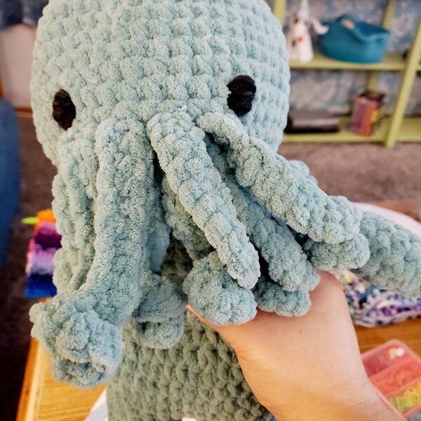 Cthulhu Crochet Pattern - Mini Cthulhu Eldritch God - Etsy