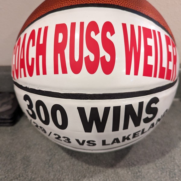 Personalized Custom Basketball-- Made to Order Custom Autography ...