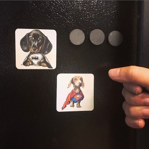 Custom Photo Magnets Set of 6 in a Metal Tin. Perfect for Gifting - Etsy