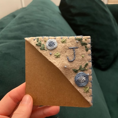 Floral Letter m Hand Embroidery Pattern / Digital PDF Download ...